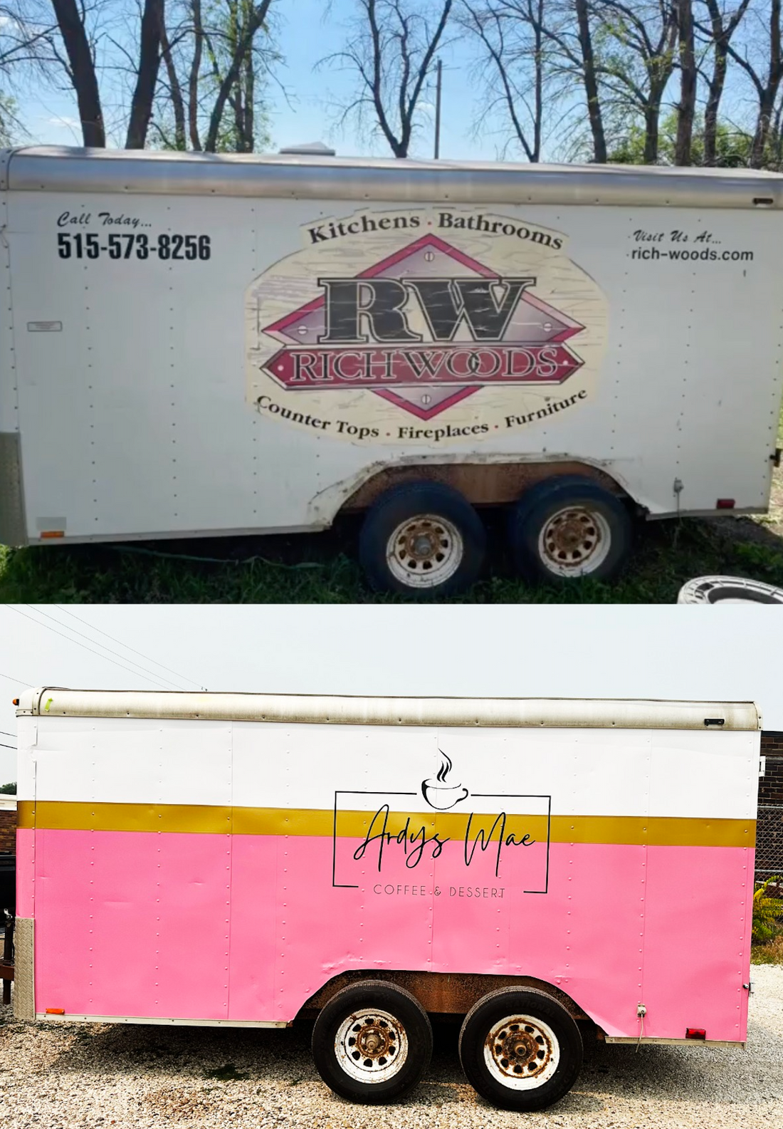 Custom Trailer Wraps | Vinyl Graphics & Lettering for Trailers – Dodge ...